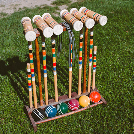 Croquet rentals online - $15/day