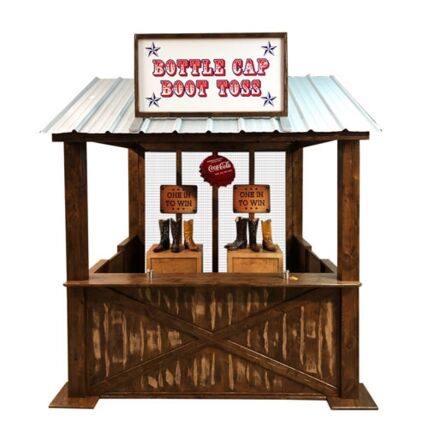 Wooden Carnival Booths