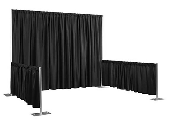 Pipe and drape rental store