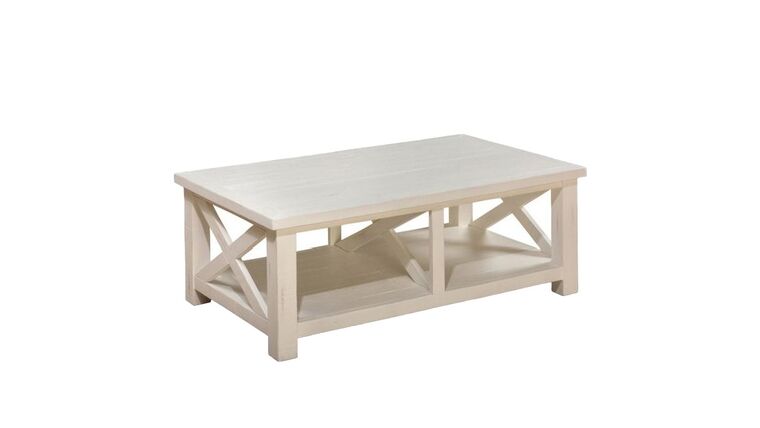 Lounge Madaket 50 x 30 Whitewashed Coffee Table Ideal Tent Event Rentals